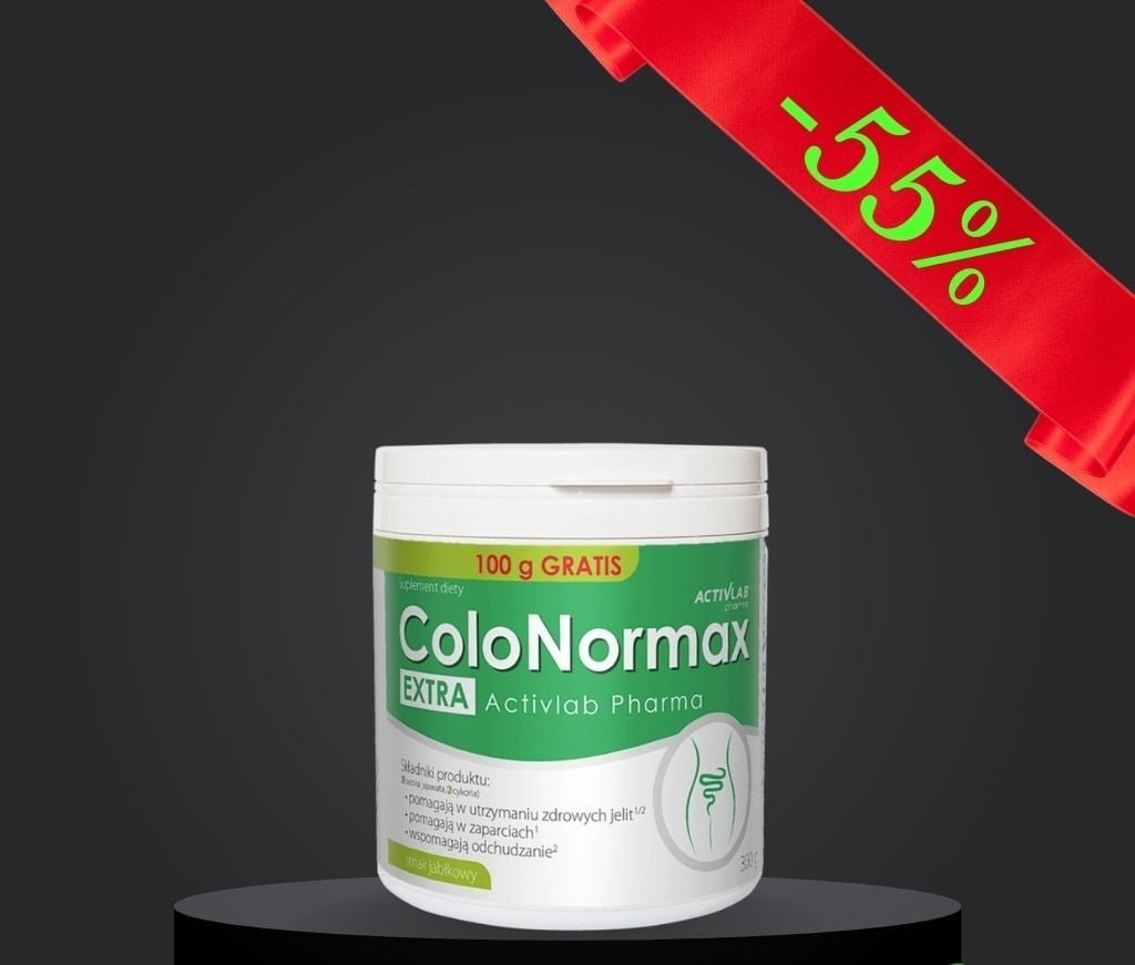 Colonormax EXTRA ActivlabPharma 300g. Skaidulų, balkšvojo gysločio ir ...